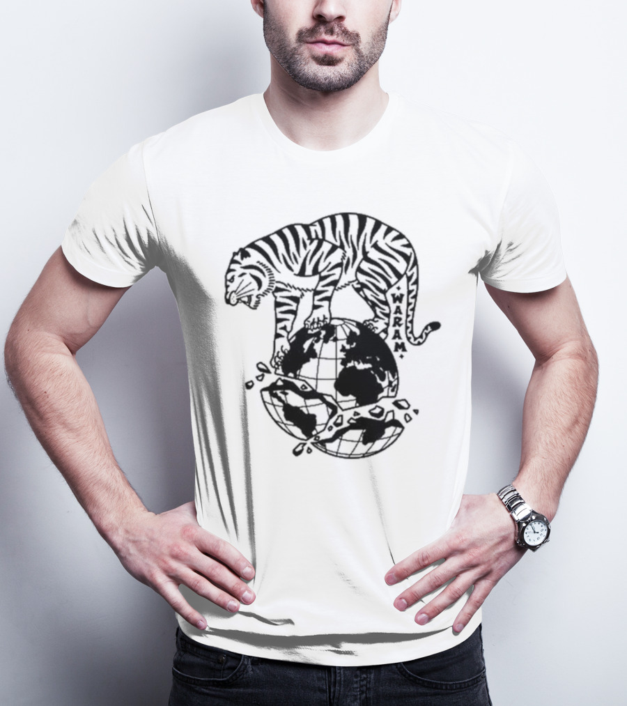 Dark Side Nature Tiger Waram Earth Splitting T-Shirt