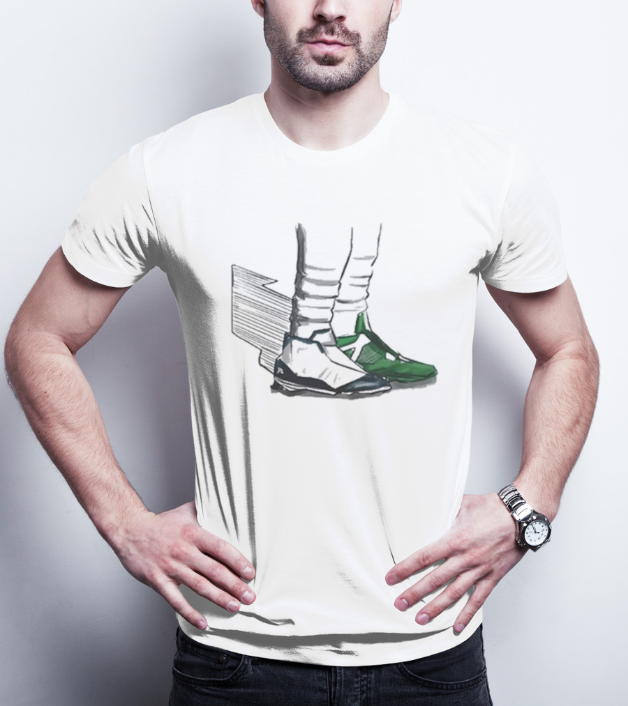 Dhwani Shoe Game FlyEaglesFly Sneakers T-Shirt