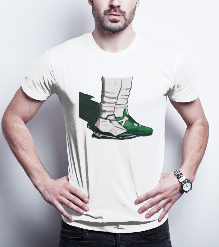 Jalen Hurts Two-Shoes Philadelphia Eagles NFL T-Shirt