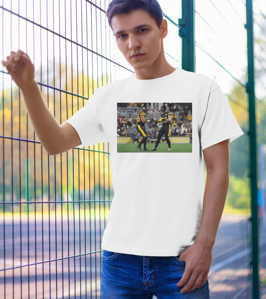 Pittsburgh Steelers T.J. Watt And Alex Highsmith Defensive Edge Duo Dominance T-Shirt