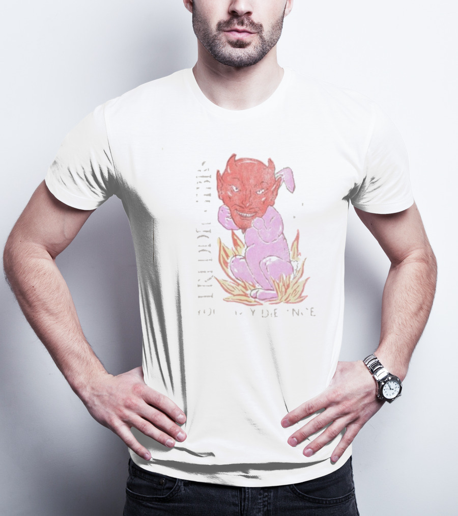 Freddie Gibbs You Only Die 1Nce Devil Roast Paint Red Devil In Flames T-Shirt