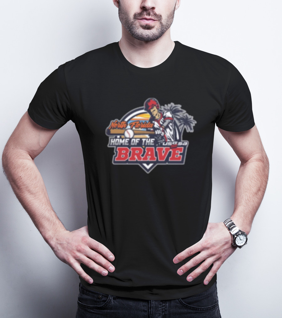 North Florida USSSA Home Of The Brave Baseball November 9-10 T-Shirt