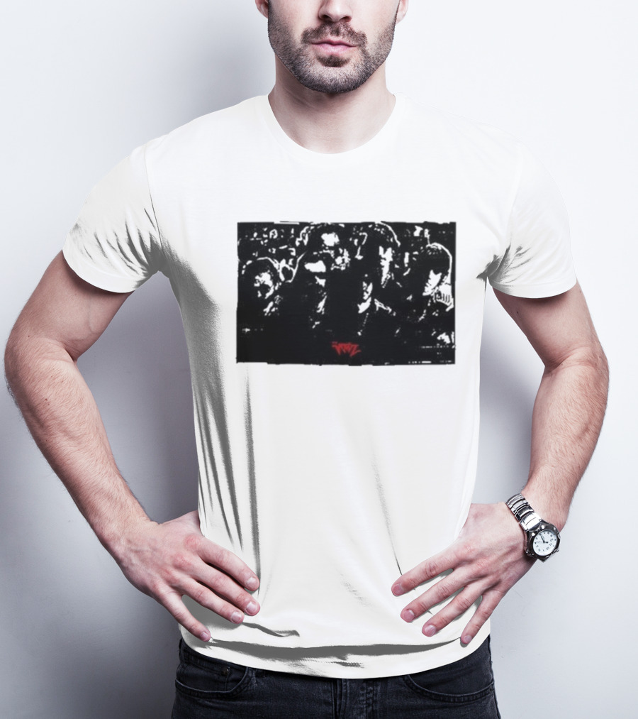 The Voidz Group Photo Black And Red Album Cover Aesthetic T-Shirt