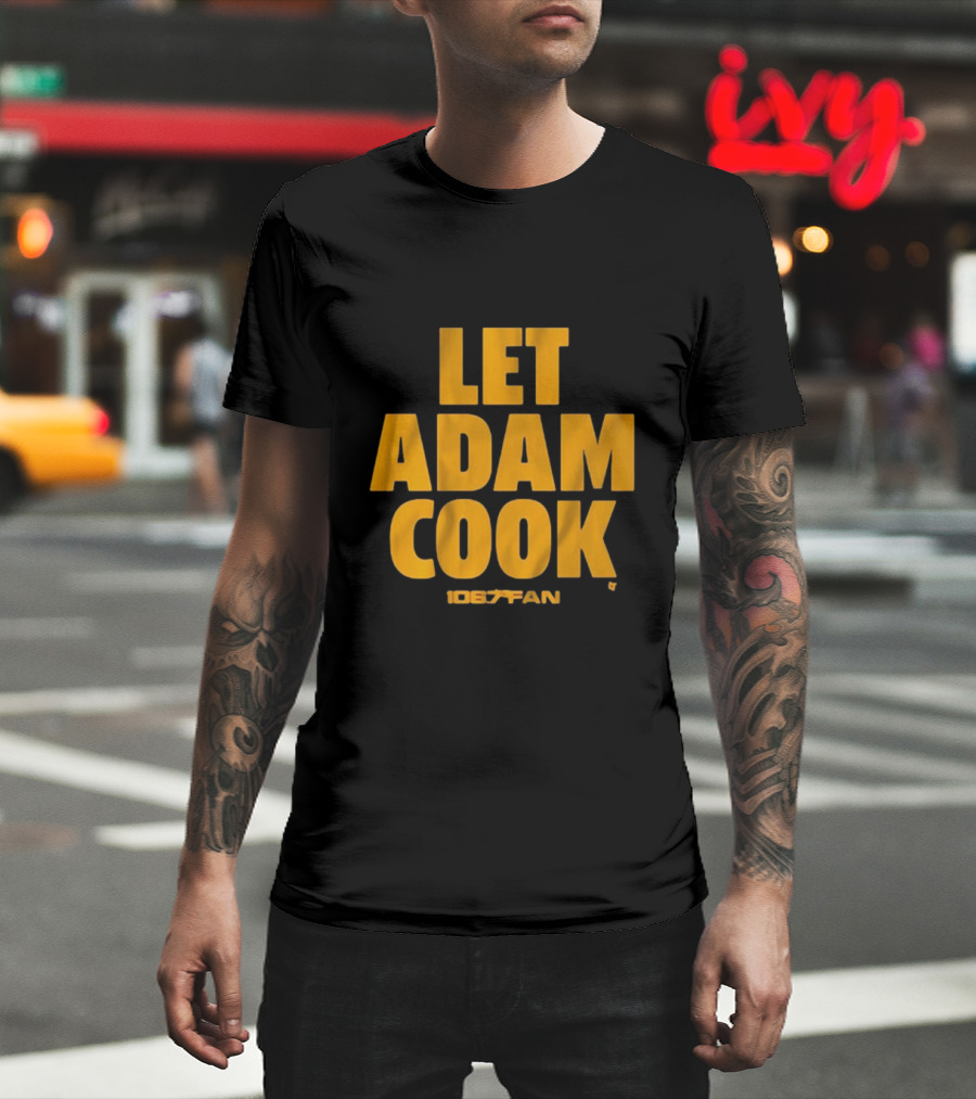 Washington Football Let Adam Cook 106.7 Fan T-Shirt