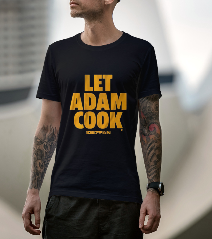 Washington Football Let Adam Cook 106.7 Fan T-Shirt