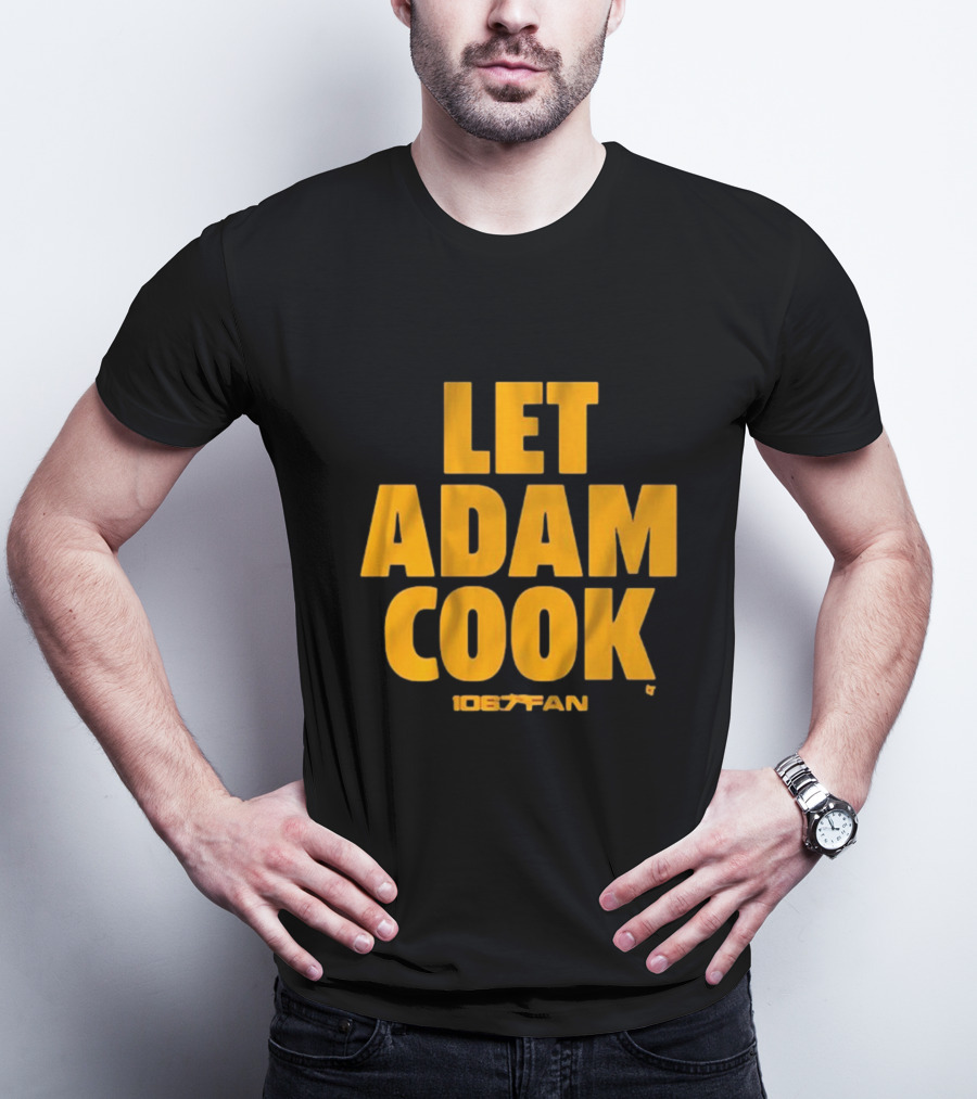 Washington Football Let Adam Cook 106.7 Fan T-Shirt