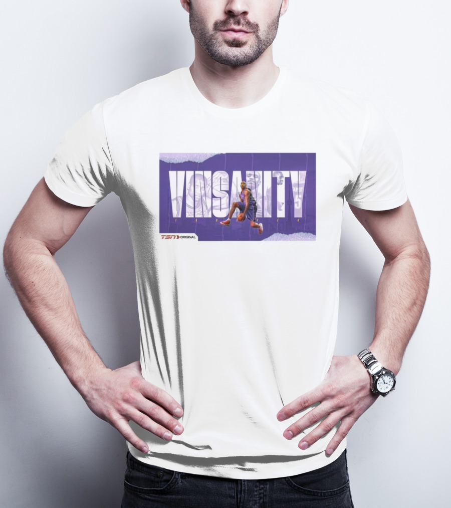 Vincent Lamar Carter Vinsanity TSN Original Raptors Legend T-Shirt