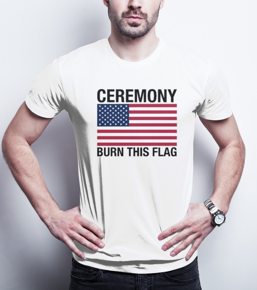 CEREMONY Trans Girls Be Free Burn This Flag T-Shirt