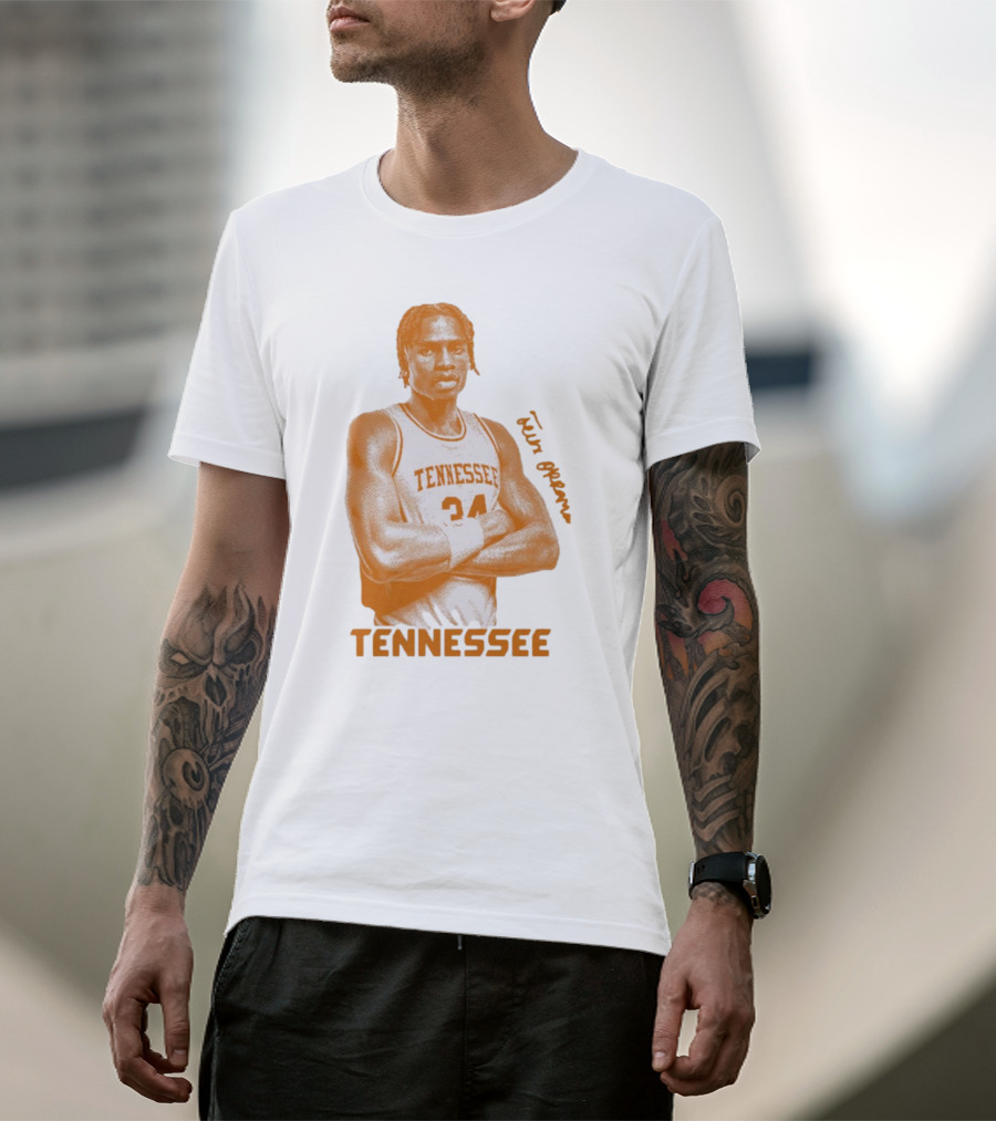 Felix Okpara Tennessee 34 Volunteers Basketball T-Shirt
