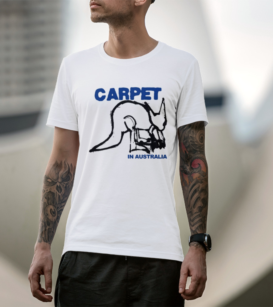 CARPET Kangaroo Sketch In Australia T-Shirt