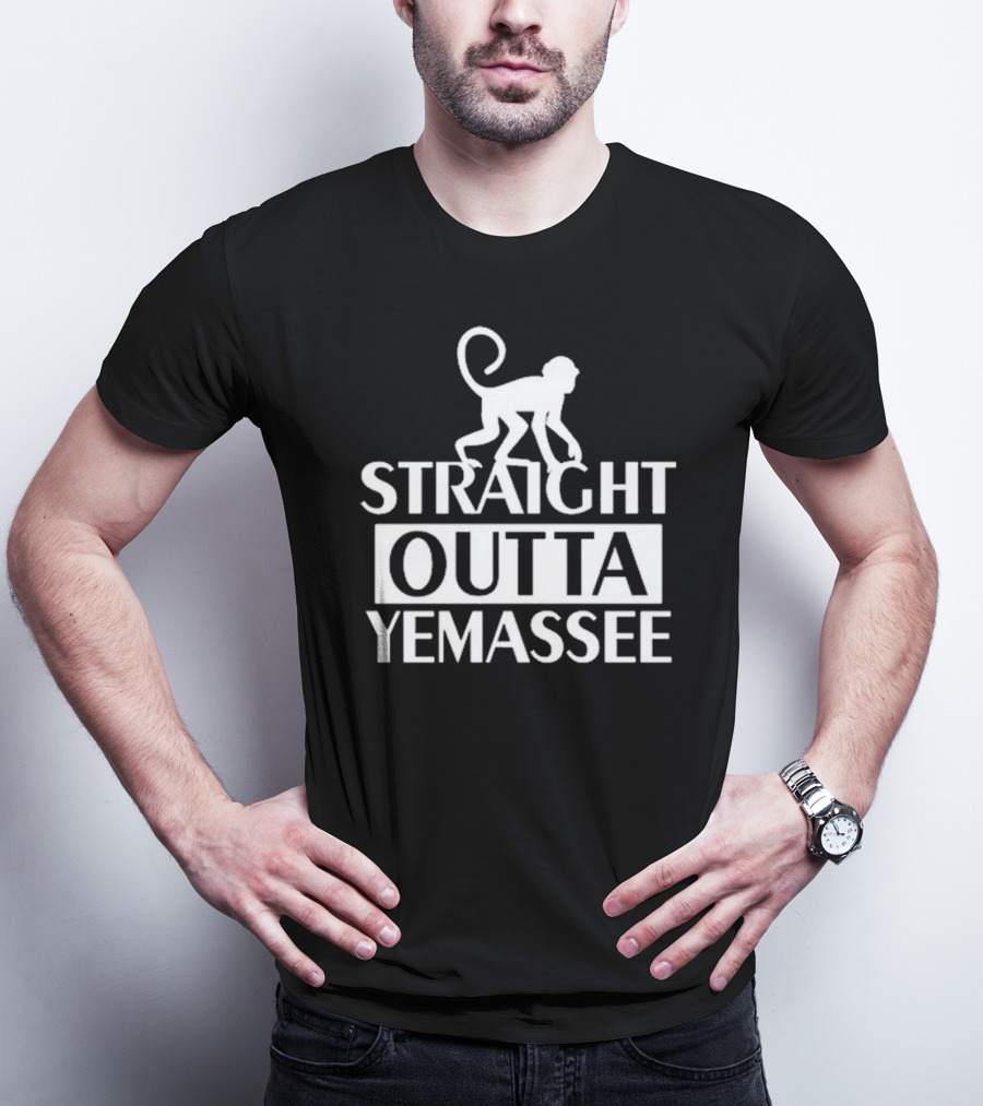 Annette Youmans Straight Outta Yemassee Monkey T-Shirt