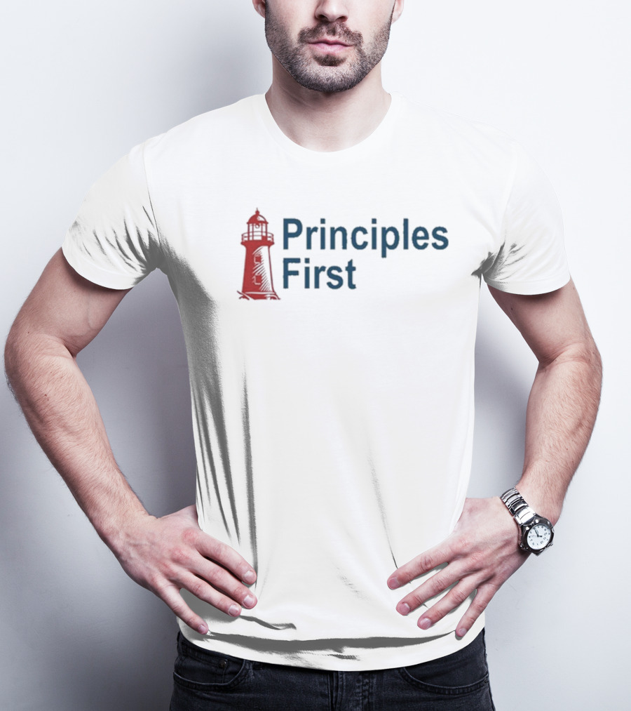 Michael Beck Principles First Lighthouse T-Shirt