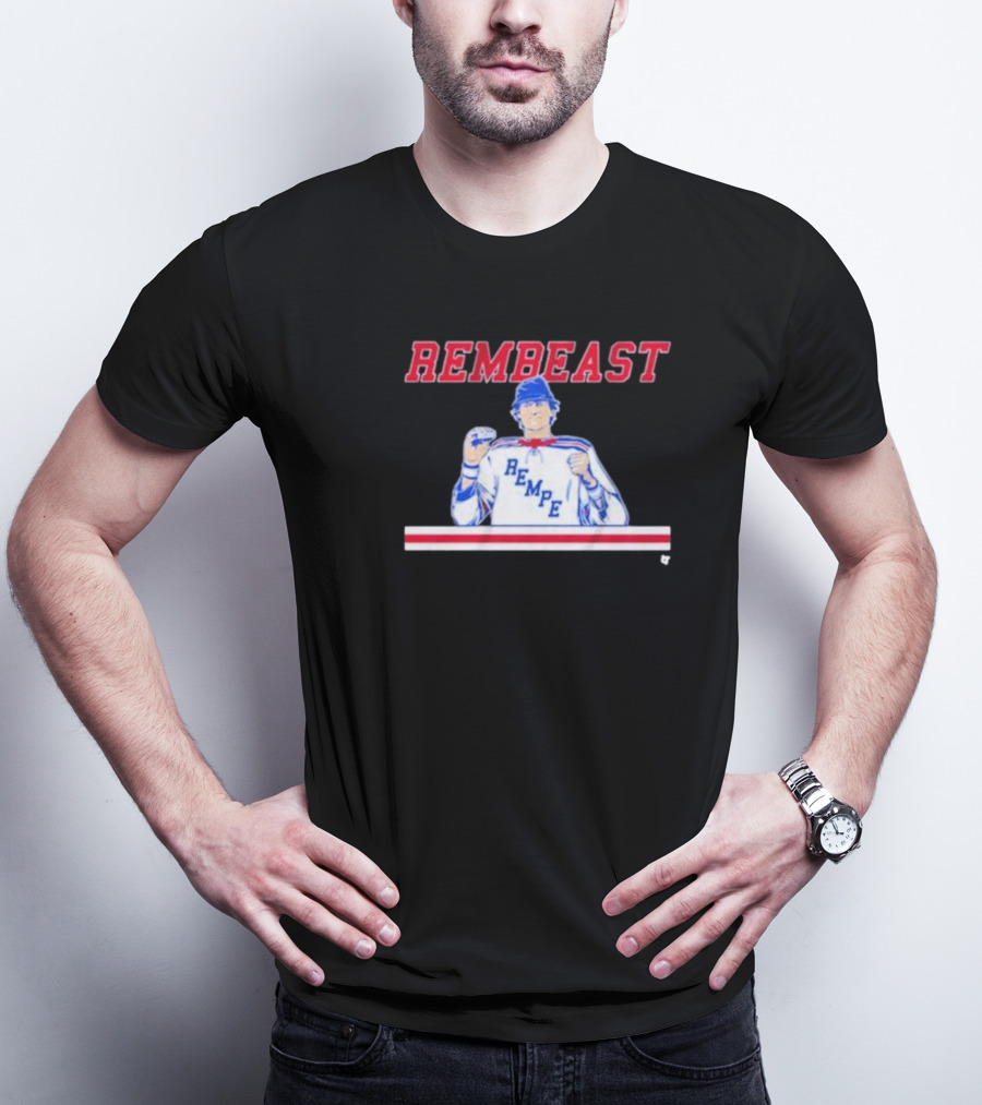 Matt Rempe Rembeast Hockey Player T-Shirt