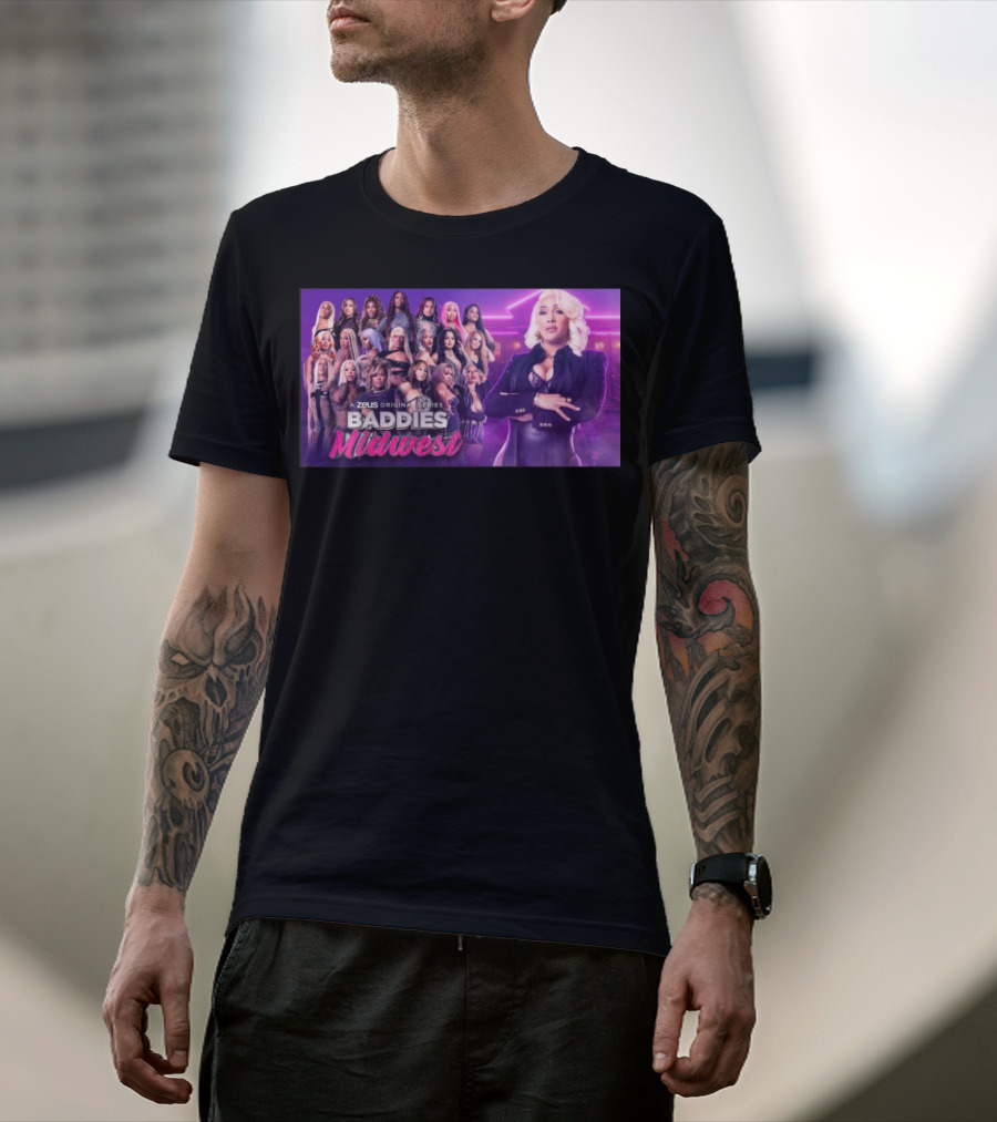 Baddies Midwest A Zeus Original Series T-Shirt
