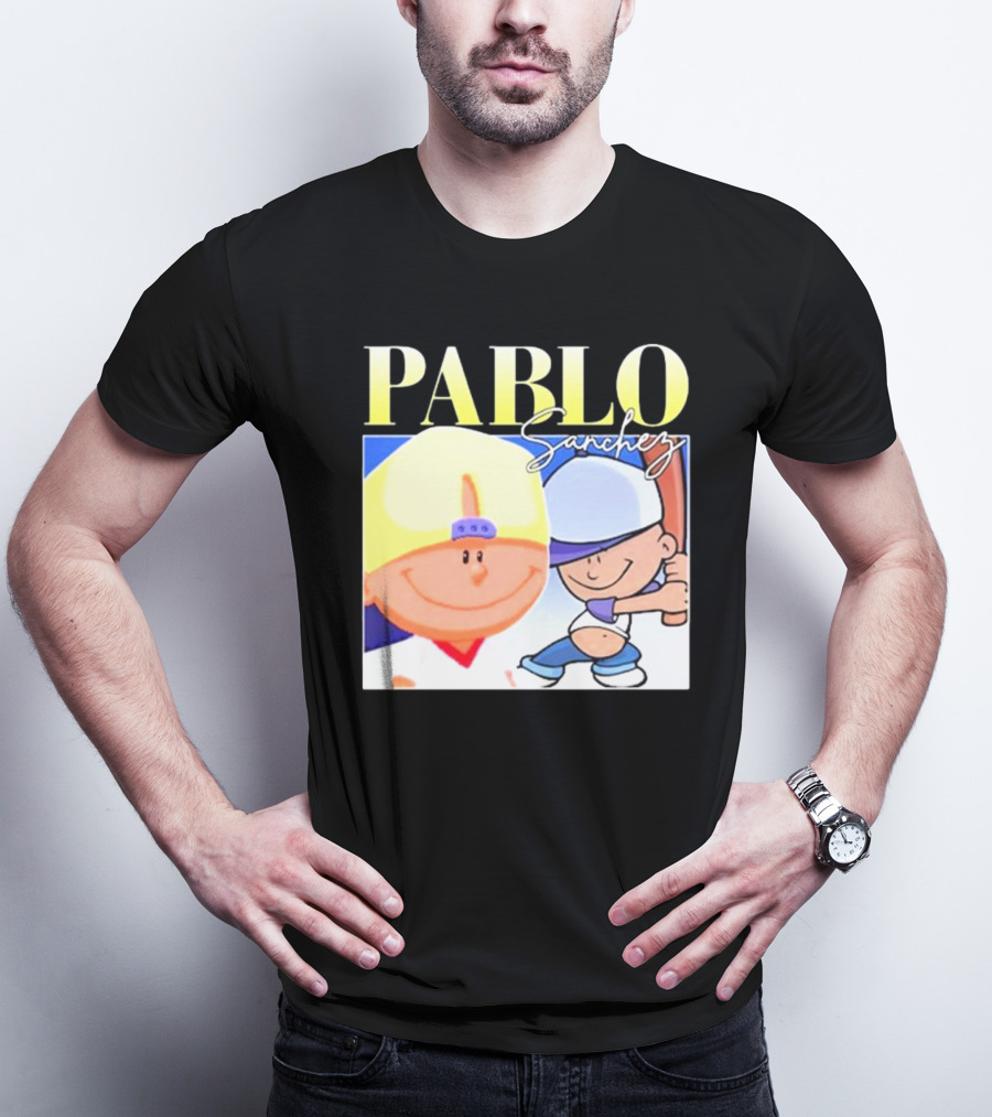 Pablo Sanchez Energy Cartoon Characters Image T-Shirt