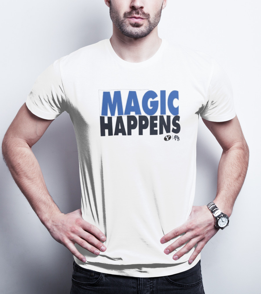 MAGIC HAPPENS BYU Cougars T-Shirt
