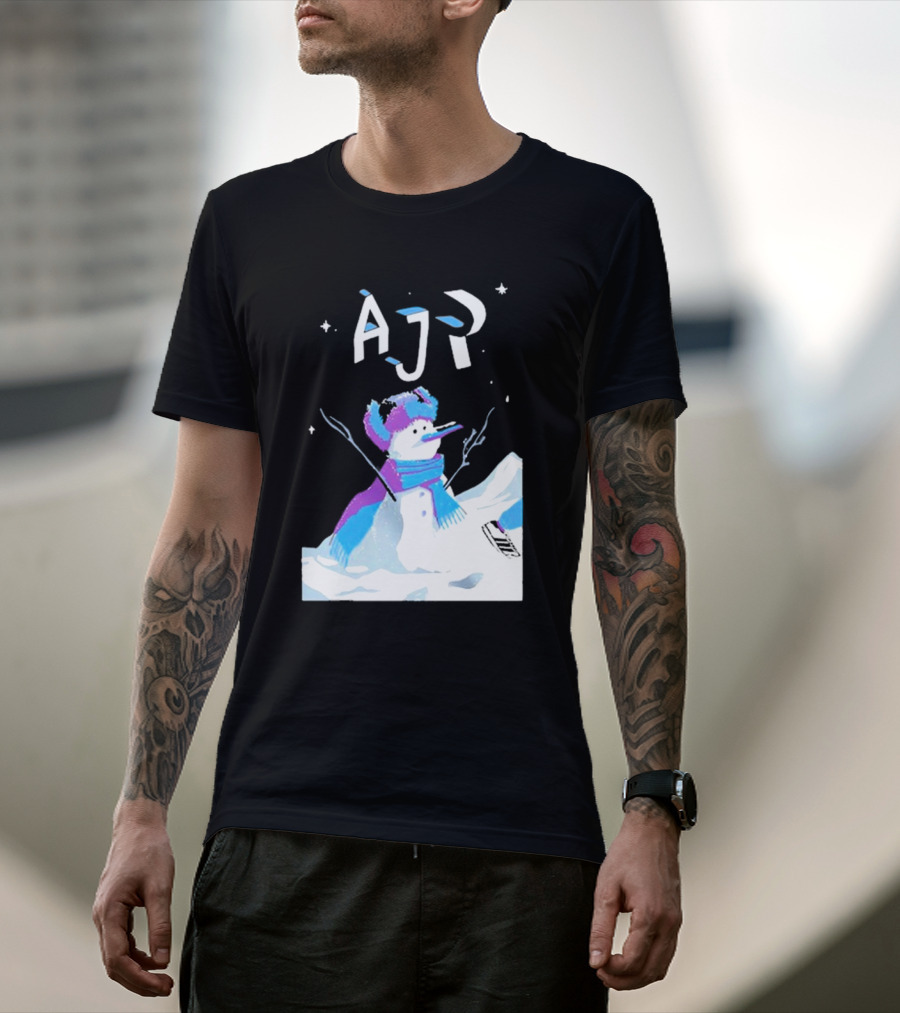 AJR Brothers Snowman Winter T-Shirt