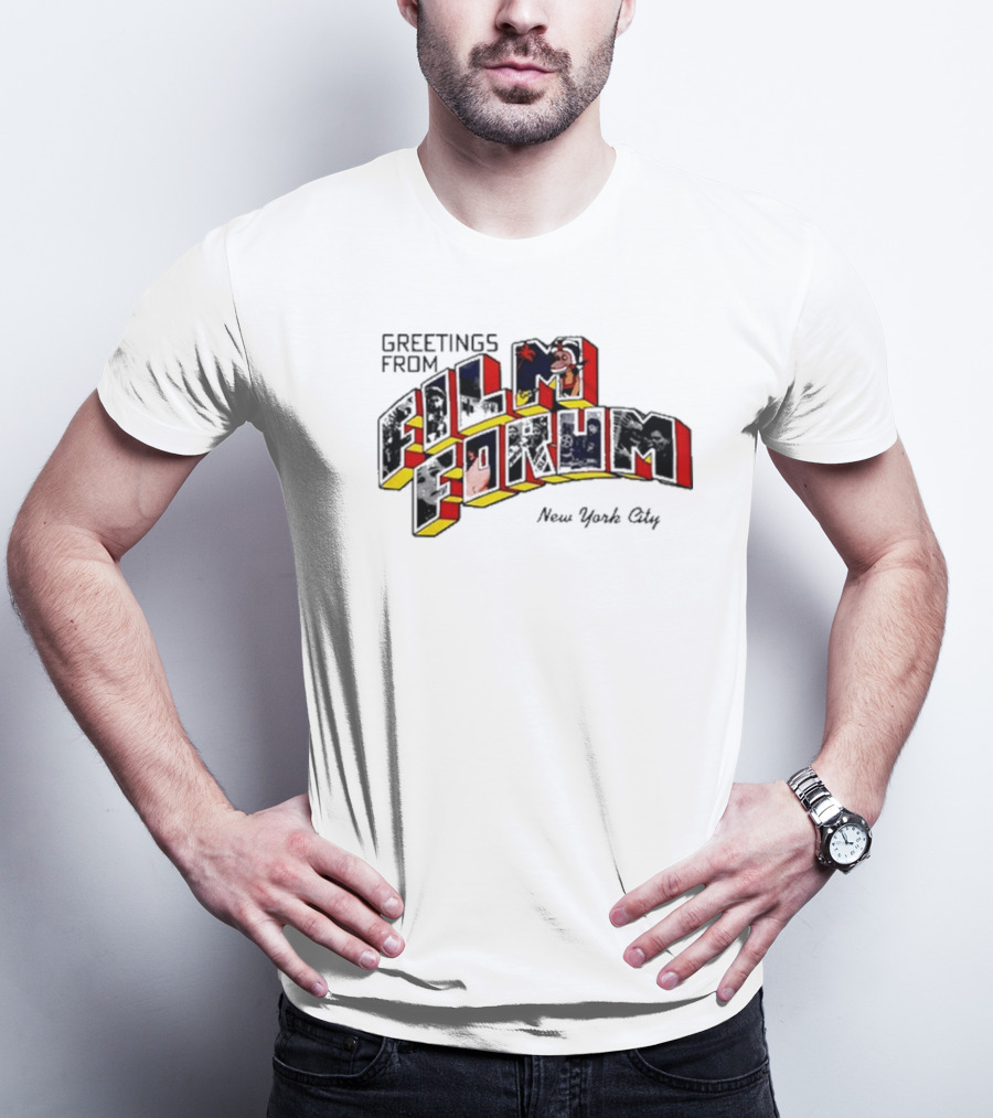 Greetings From Film Forum New York City Megan Bitchell T-Shirt