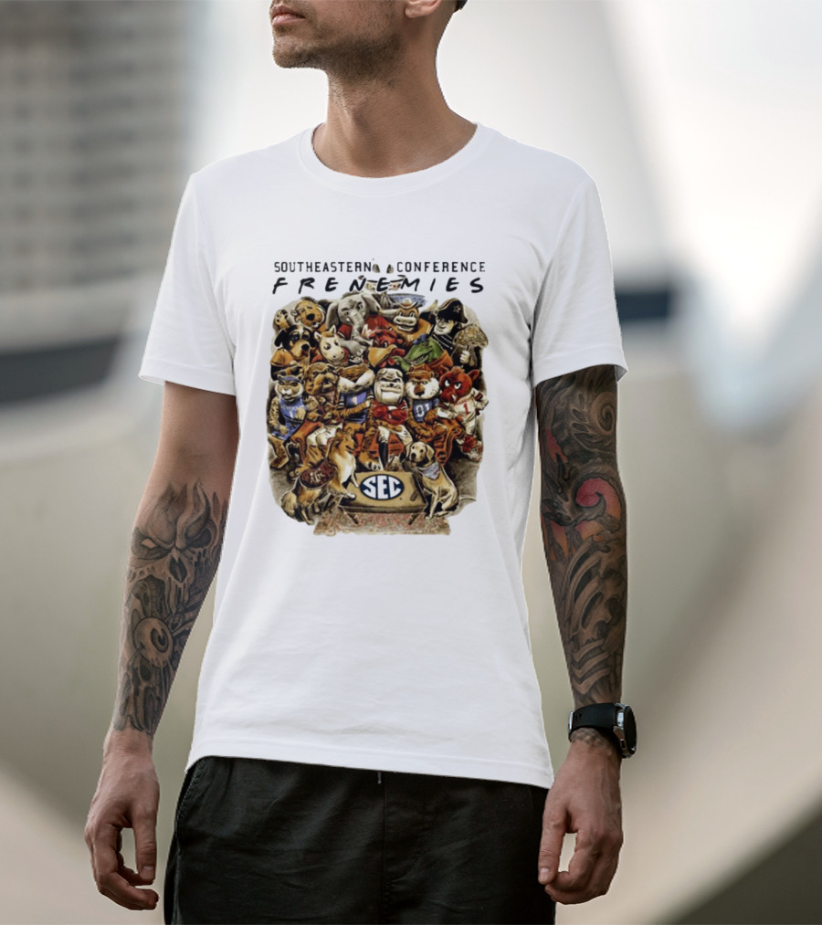 Southeastern Conference SEC Frenemies Family T-Shirt