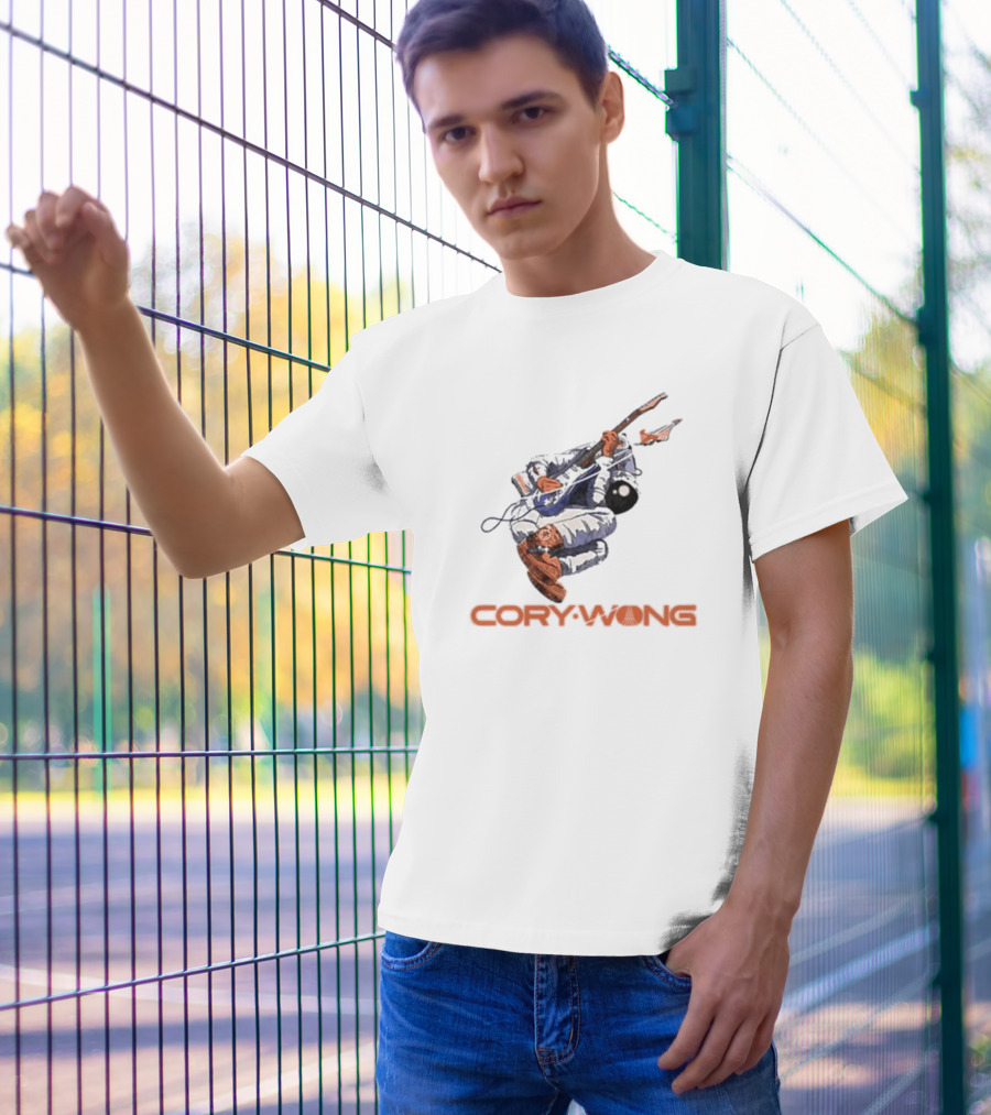 Cory Wong Astronaut Playing Guitar In Space Tour T-Shirt