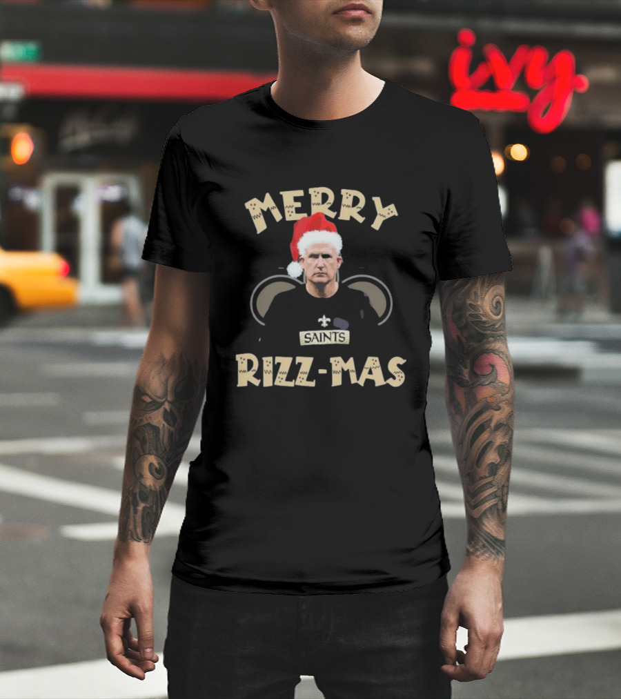 Merry Rizz-Mas New Orleans Saints T-Shirt