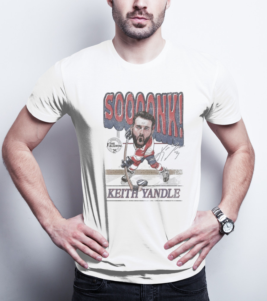Spittin Chiclets NHL Alumni Keith Yandle Sooonk T-Shirt
