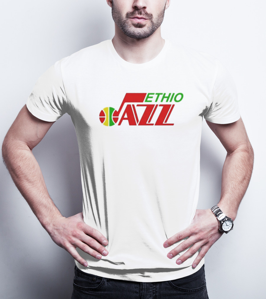 Awesome Tapes From Africa Ethio Jazz Music Basketball Note T-Shirt