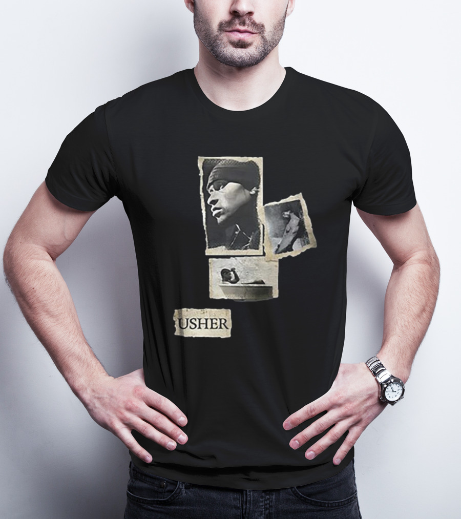 Usher Raymond IV Confessions Album Collage T-Shirt