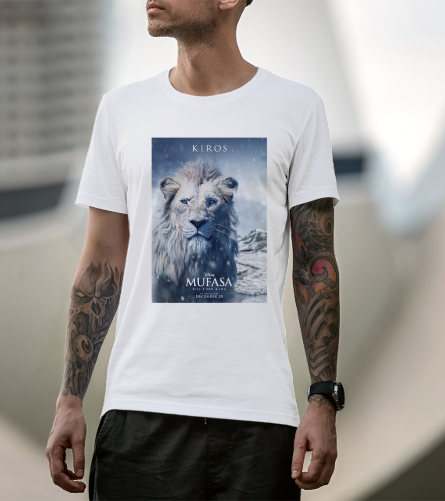 Kiros Mufasa The Lion King Disney In Theatres December 20 T-Shirt
