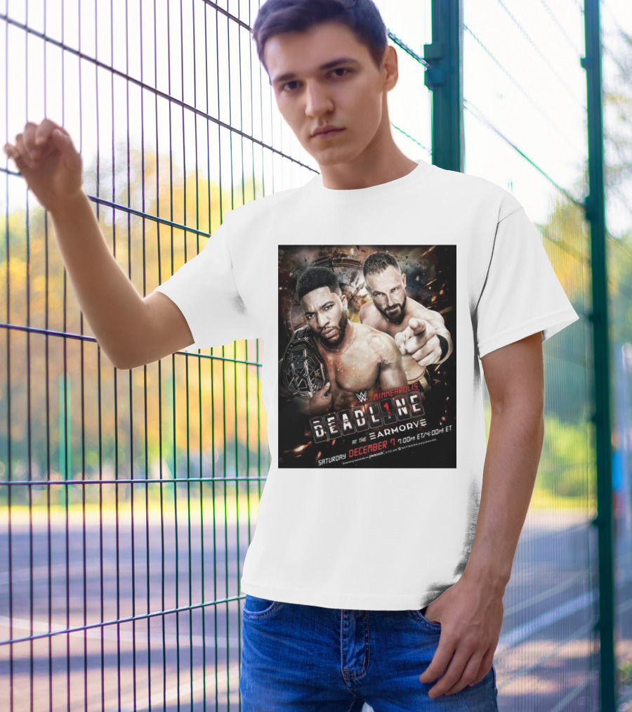 WWE NXT Deadline At The Armory Minneapolis Saturday December 7 7:00 PM ET / 4:00 PM ET T-Shirt