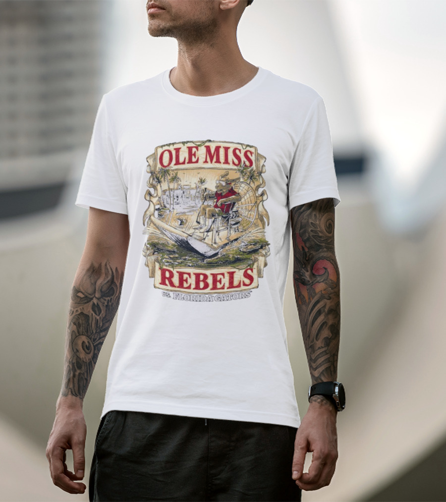 OLE MISS REBELS VS. FLORIDA GATORS GAME DAY T-Shirt