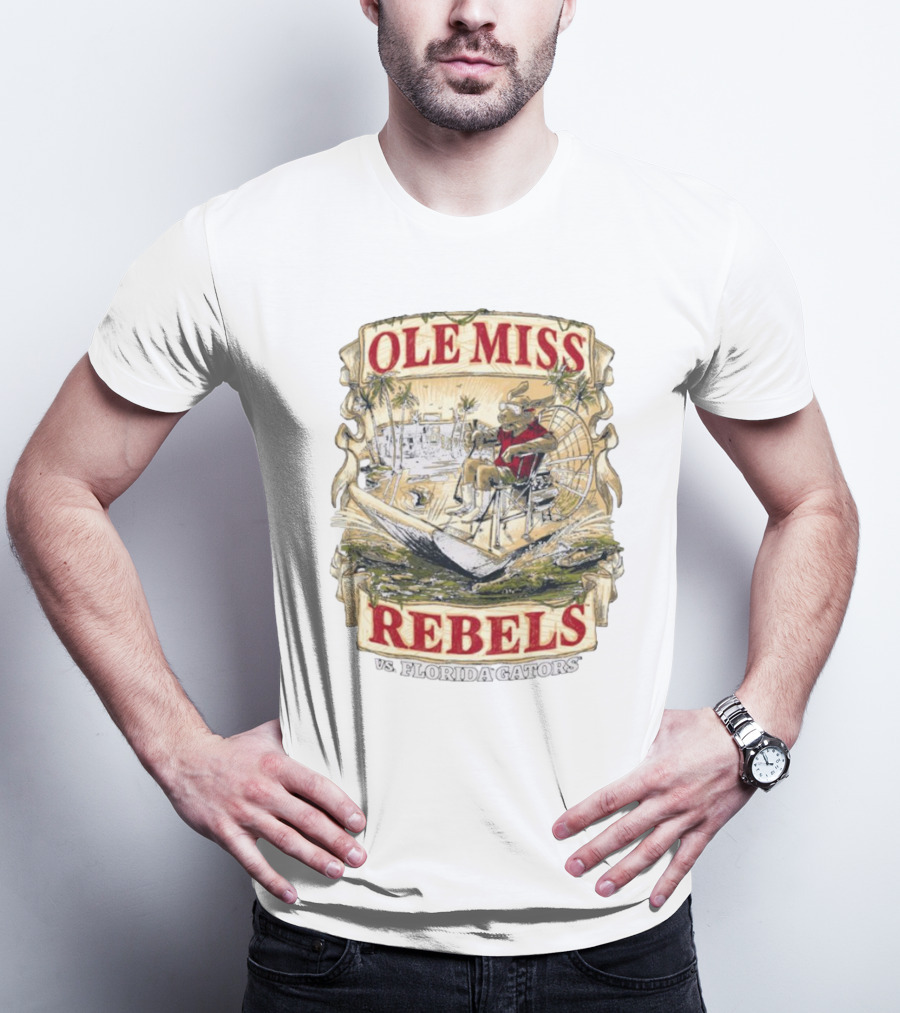 OLE MISS REBELS VS. FLORIDA GATORS GAME DAY T-Shirt