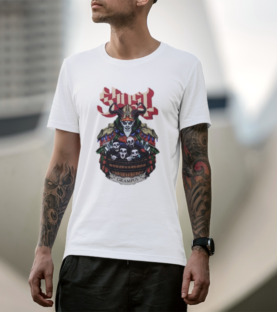 Ghost Band Grim Reaper Grampus T-Shirt