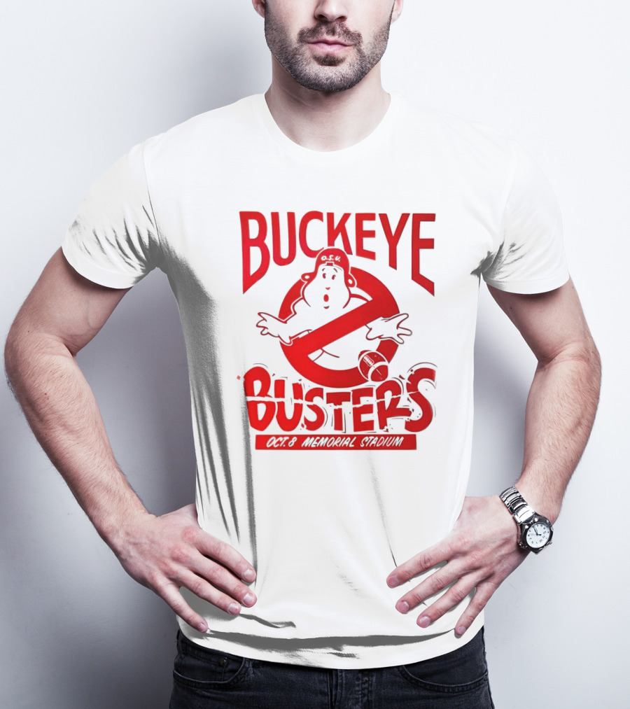 Buckeye Busters Oct 8 Memorial Stadium Indiana Hoosiers OSU T-Shirt