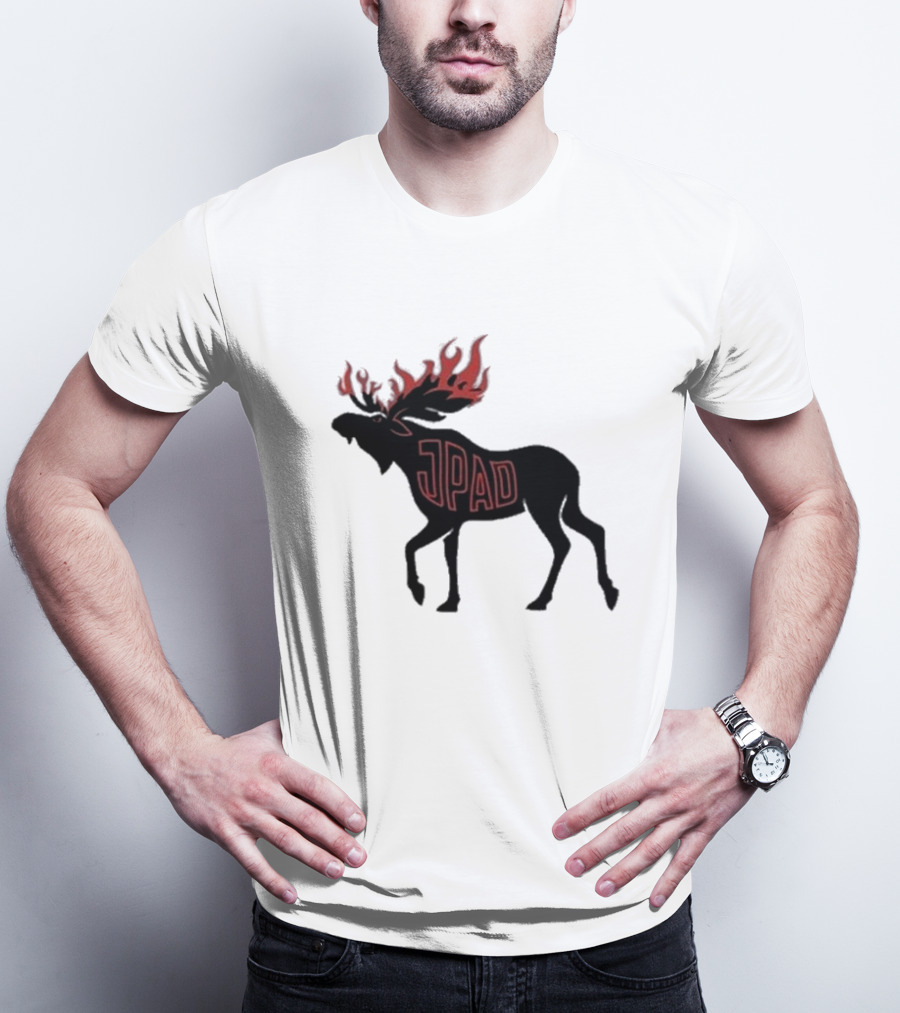 JPAD Flaming Moose Design Jared Jpad Padalecki T-Shirt