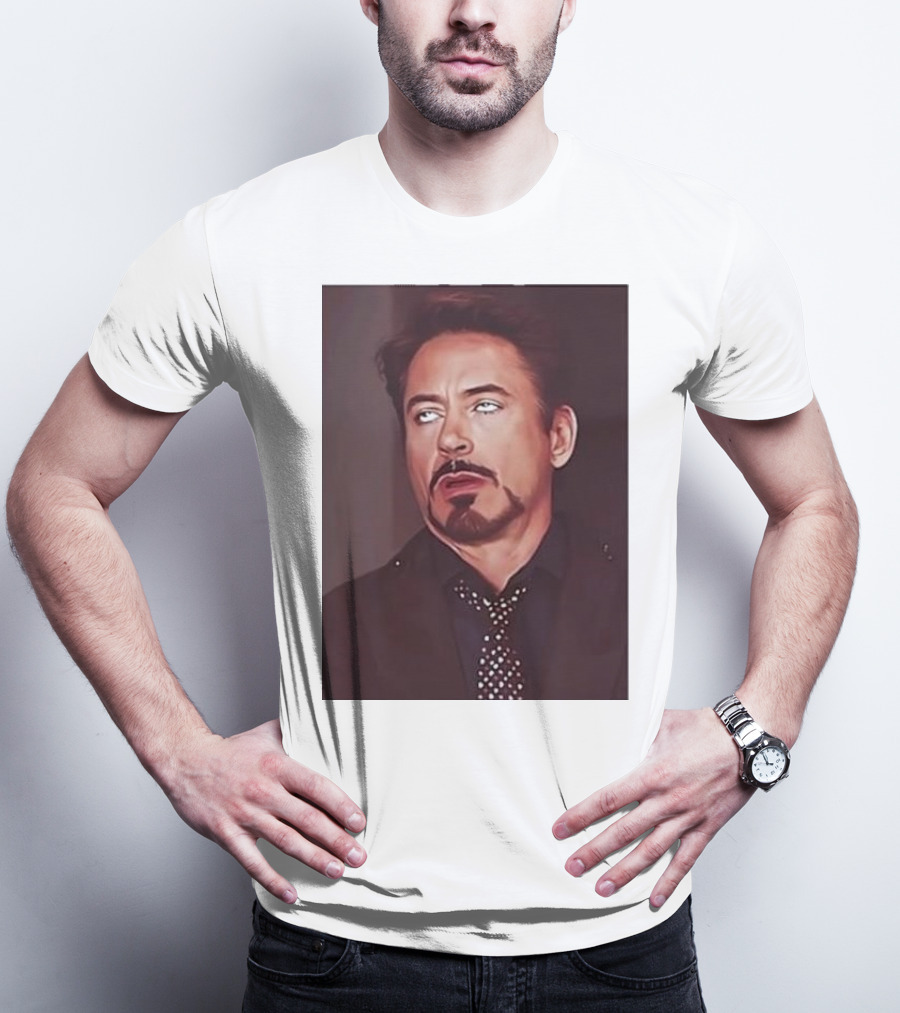 The RDJ Eye Roll Meme Face T-Shirt
