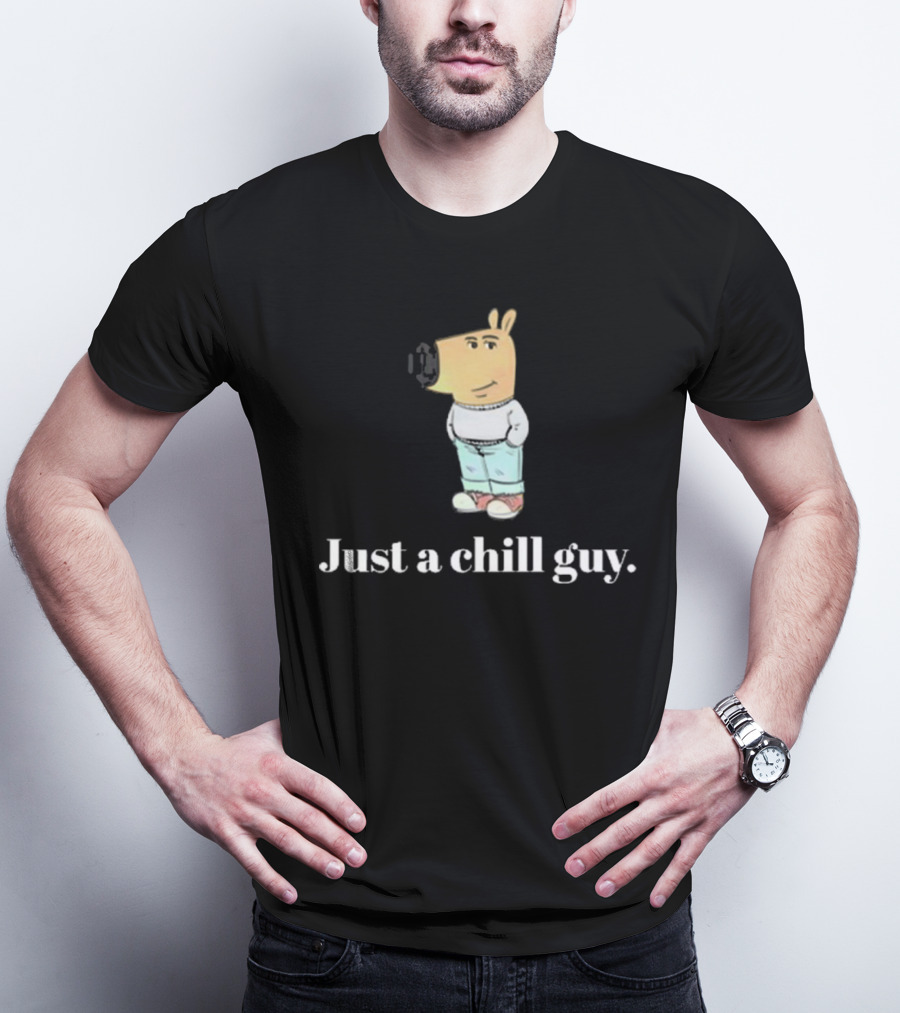 Just A Chill Guy Krone Relaxed Character T-Shirt