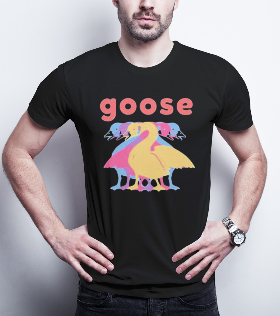 Goose 5 Multi-Colored Layered T-Shirt
