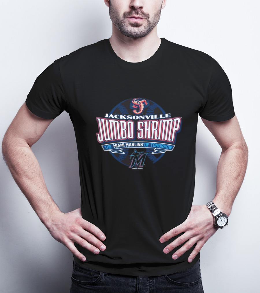 Jacksonville Jumbo Shrimp The Miami Marlins Of Tomorrow T-Shirt