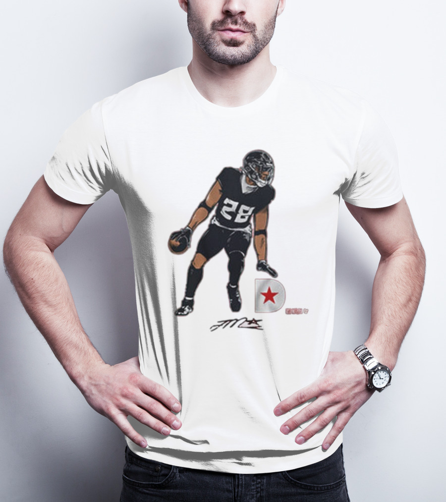 Joe Mixon 28 Houston Texans NFL Signature Player T-Shirt