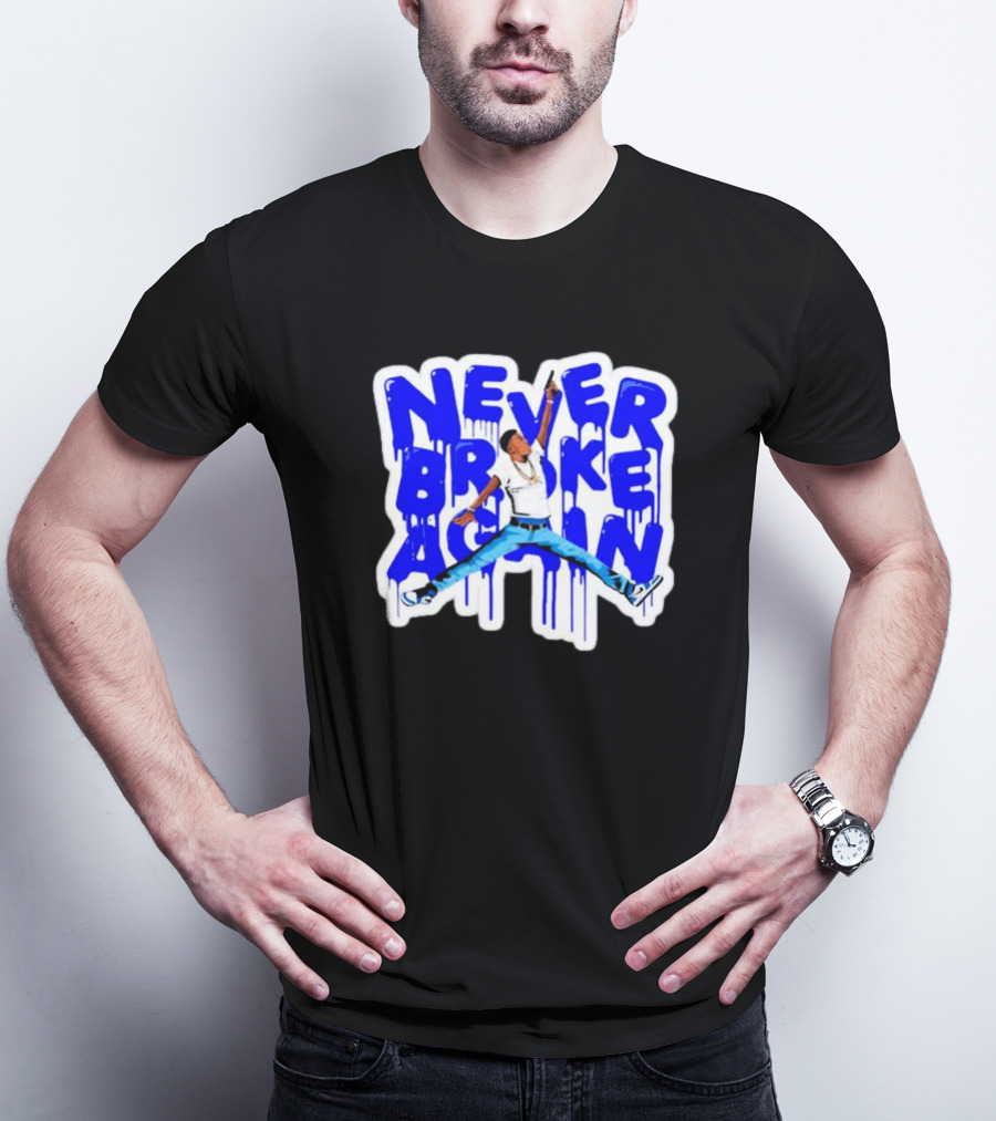 Never Broke Again NBA Youngboy Jumpman T-Shirt