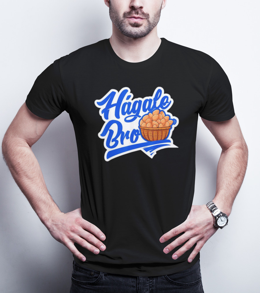 Hágale Huevos Bro El Salvador Basket Gift T-Shirt