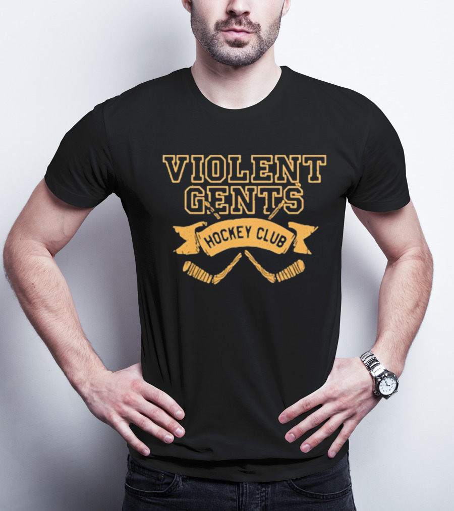 Violent Gents Hockey Club Bringin It Down T-Shirt