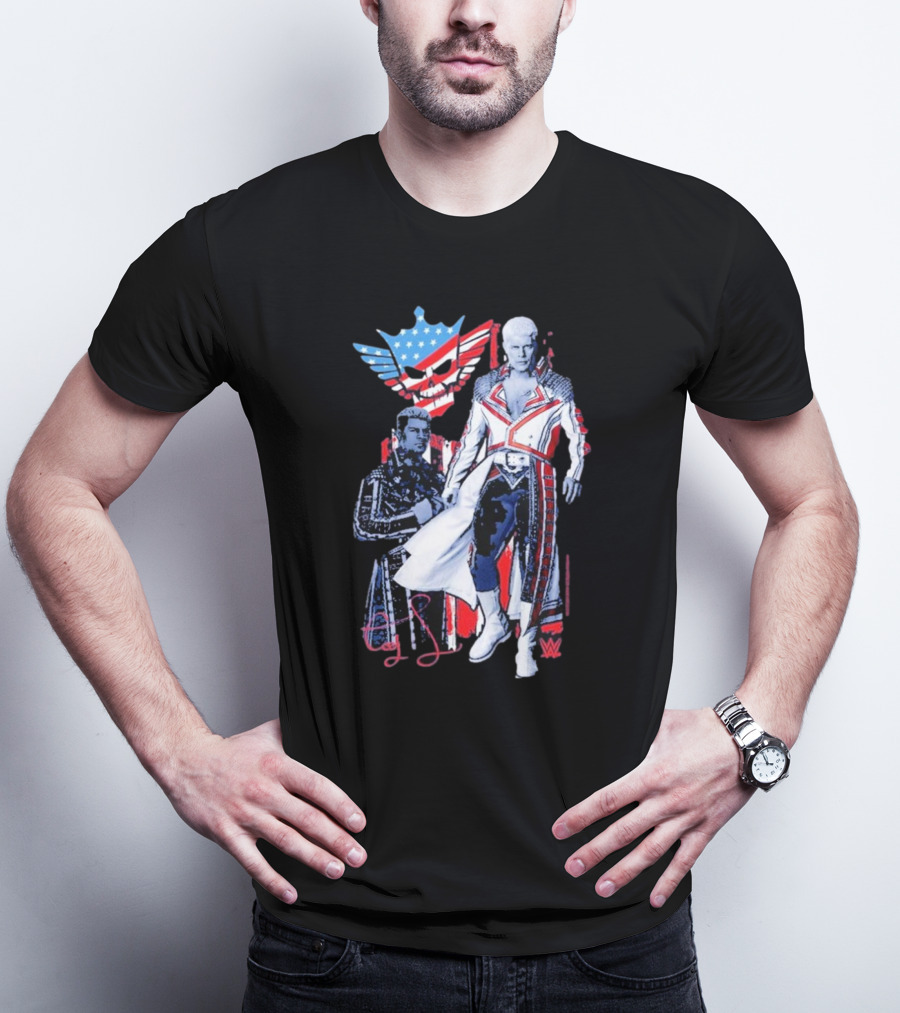 Mad Engine Cody Rhodes American Nightmare WWE T-Shirt
