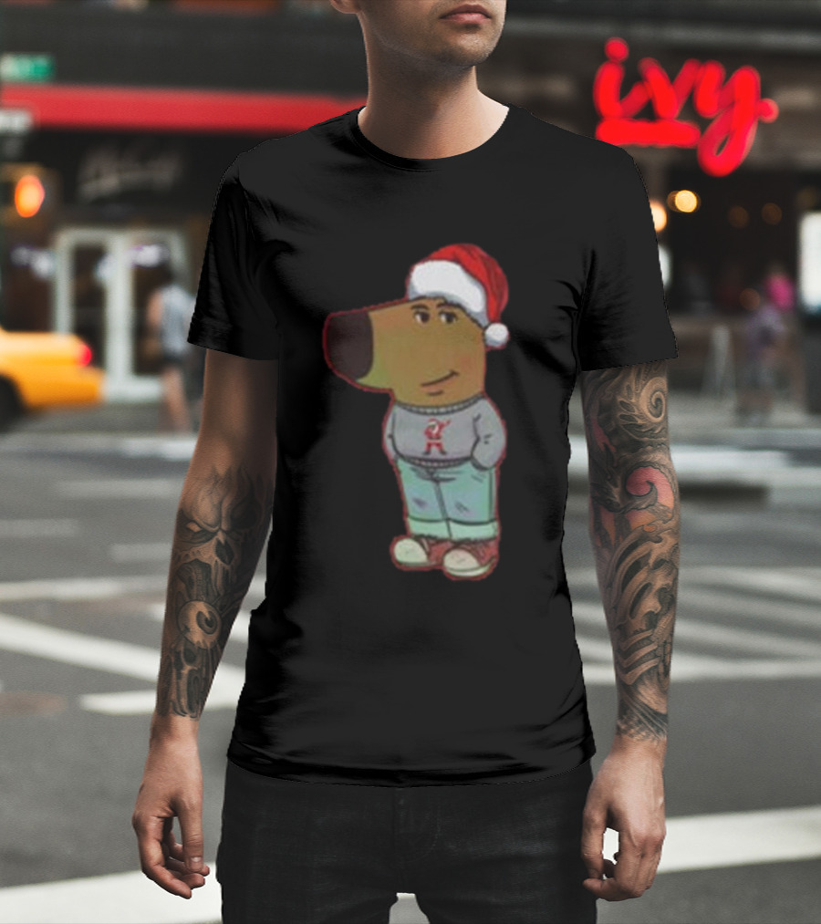 My New Character Is A Chill Santa Hat Meme Christmas T-Shirt