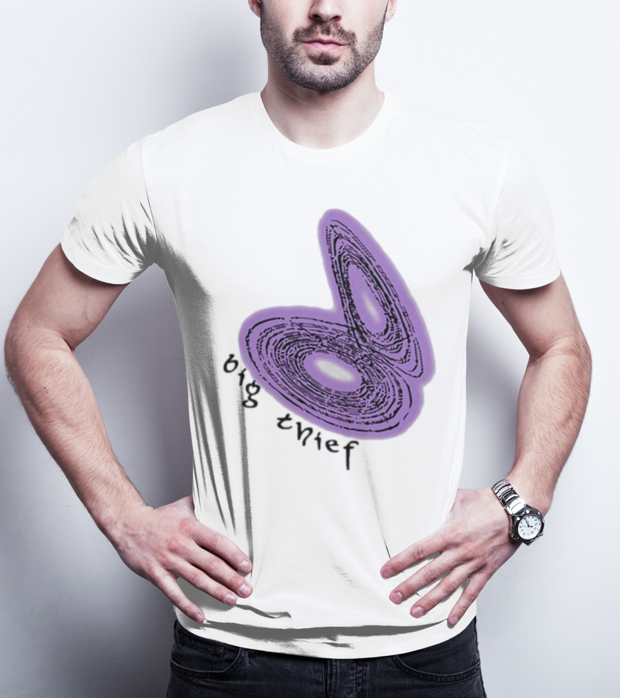 Big Thief Double Infinitee Purple Rings T-Shirt