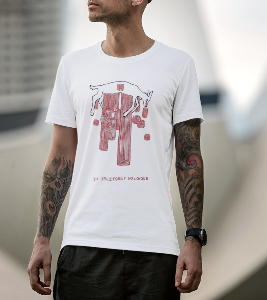 It Is Itself No Longer Dreamy Abstract Goat T-Shirt