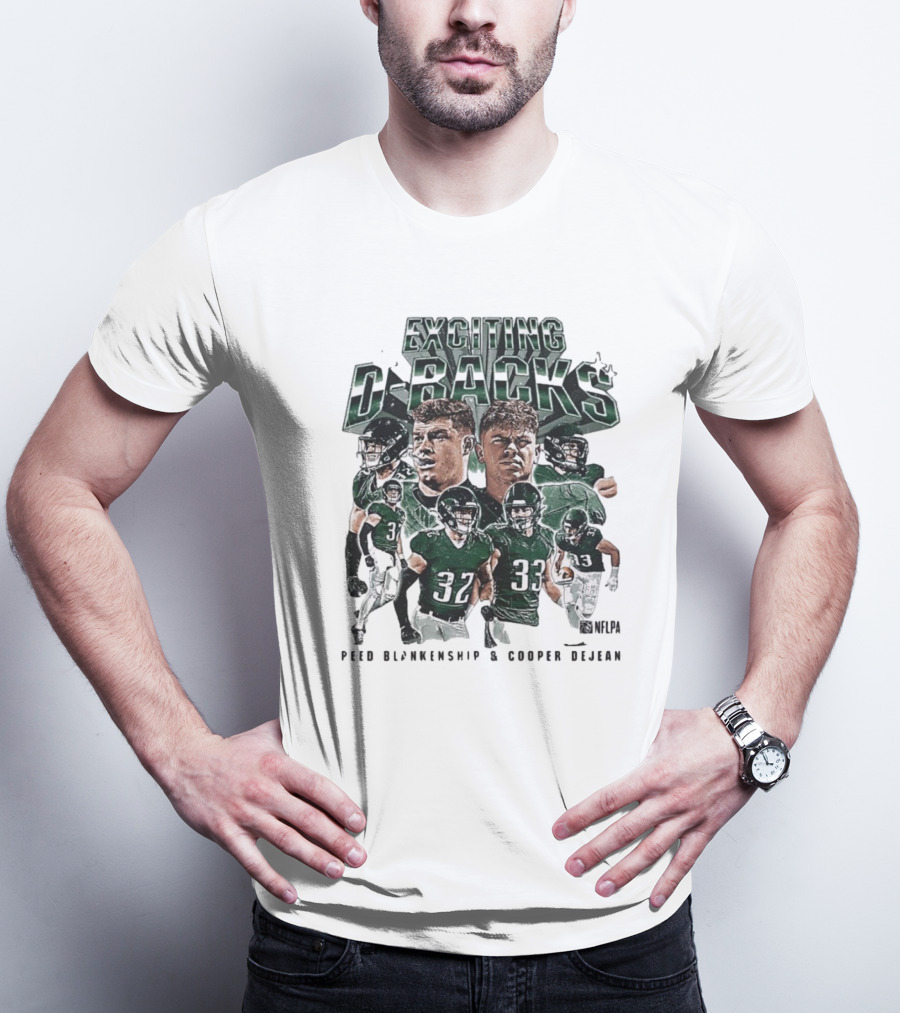 Exciting D-Backs Reed Blankenship And Cooper DeJean NFLPA Football T-Shirt
