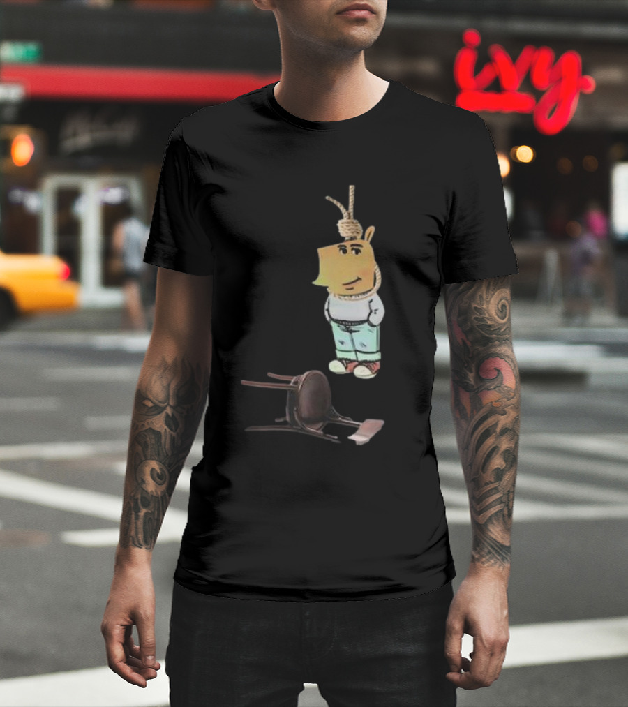 Rami I'm Just A Chill Guy Cartoon Character With Headphone T-Shirt