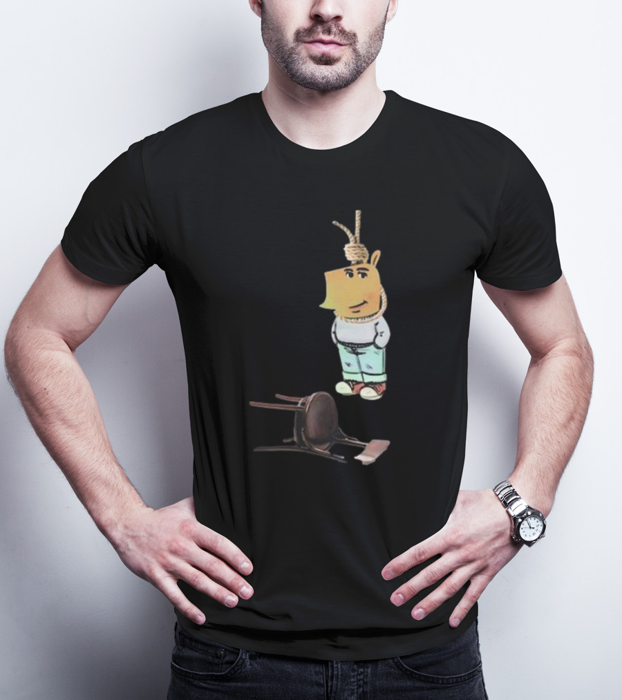 Rami I'm Just A Chill Guy Cartoon Character With Headphone T-Shirt